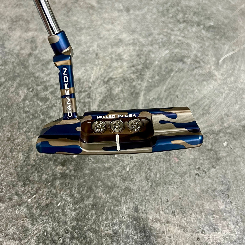 Super Select Blue Camo Bulletback (Popular Design) – Embrace Putters