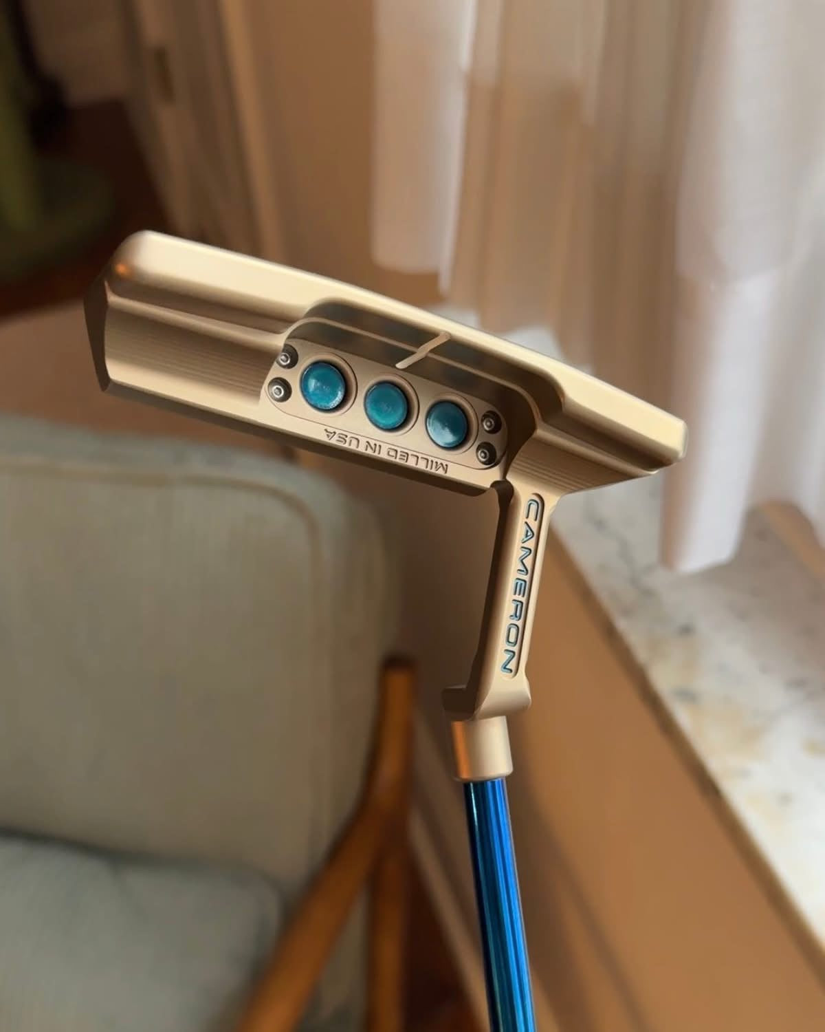 Studio Style Chromatic Bronze with Blue PVD Face/Weights (Popular Desi ...
